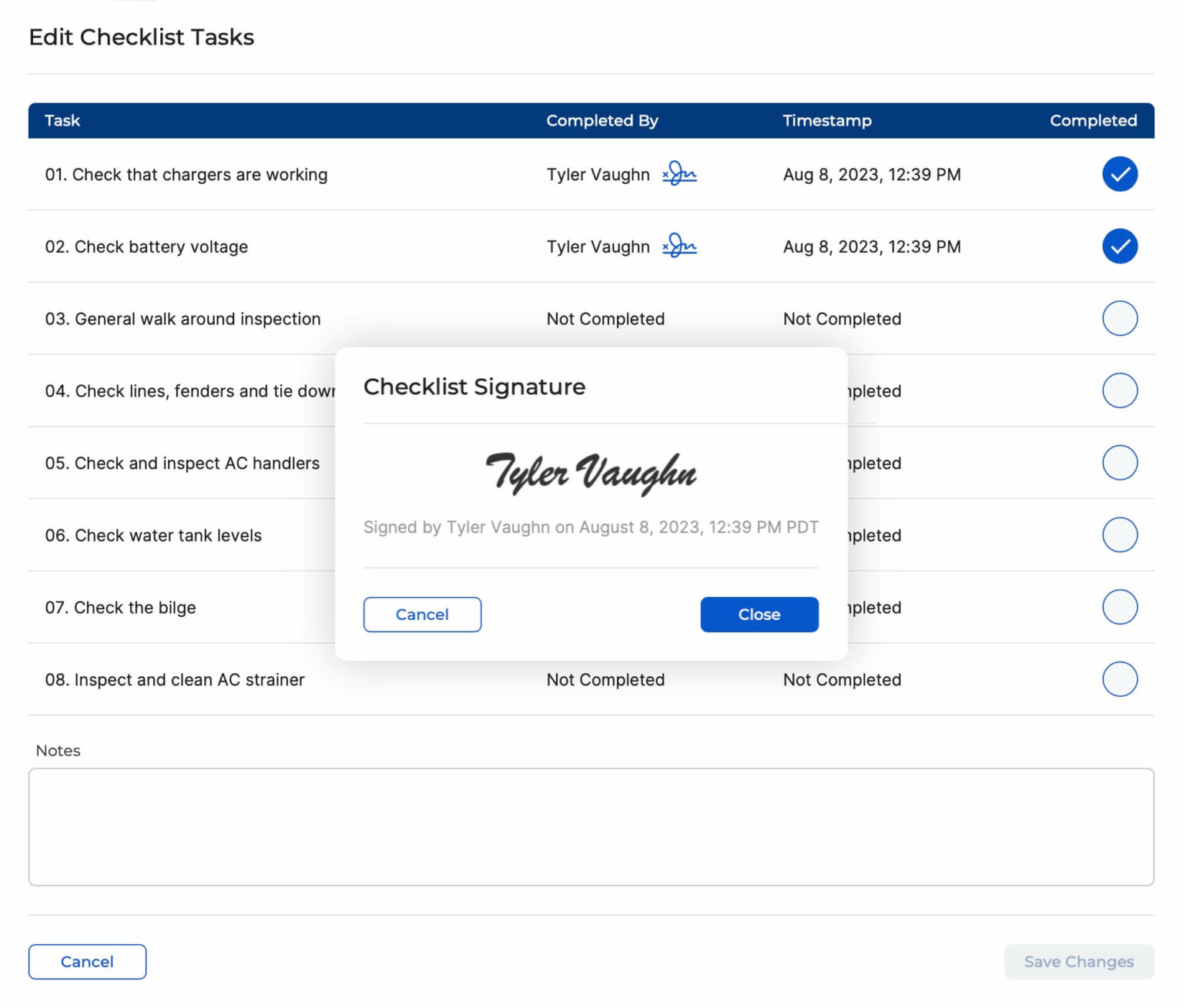 Marine Maintenance Tracking Software | Vessel Vanguard