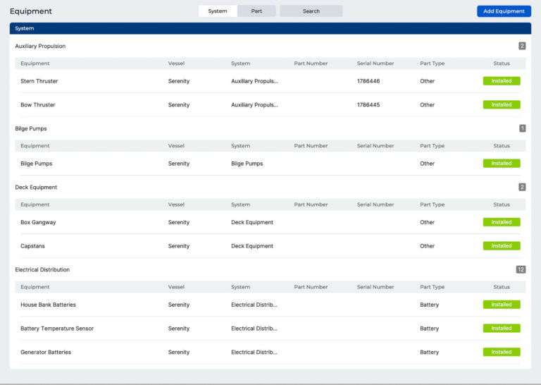 Marine Maintenance Tracking Software | Vessel Vanguard