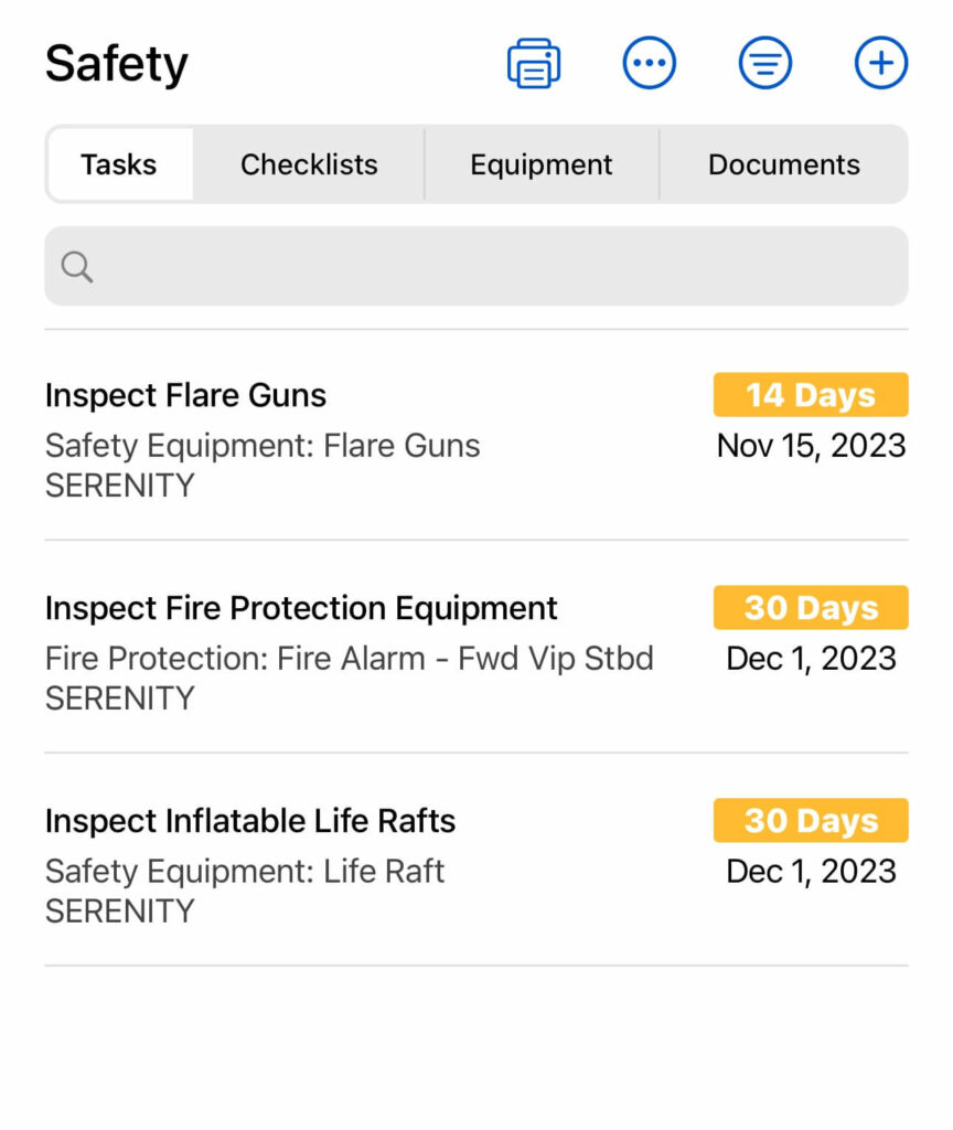 Vessel Vanguard | Marine Maintenance and Safety Management