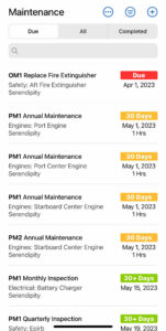 Marine Maintenance Tracking Software | Vessel Vanguard