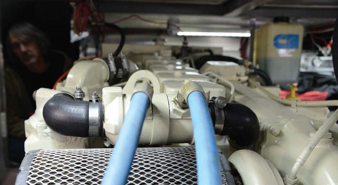 Maintaining Engine Temperatures - Vessel Vanguard